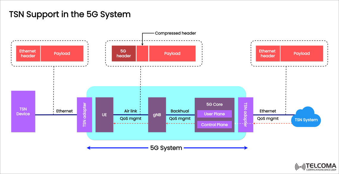 TSN Support in 5G Systems: Enabling Ultra-Reliable Low-Latency Communication